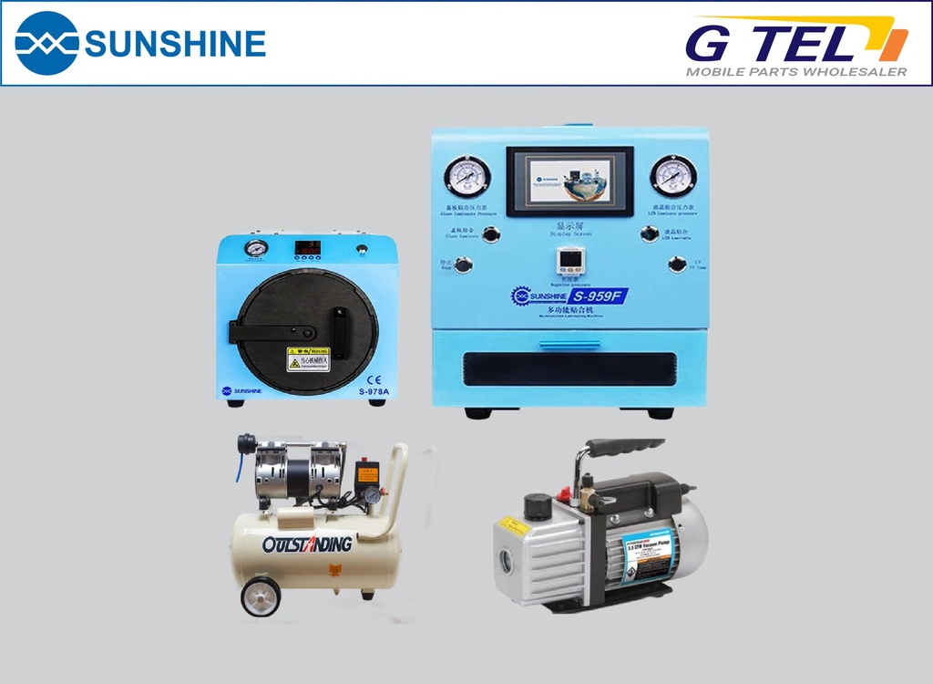 SUNSHINE S-959F 4 Pieces Complete Set | G TEL Joy express